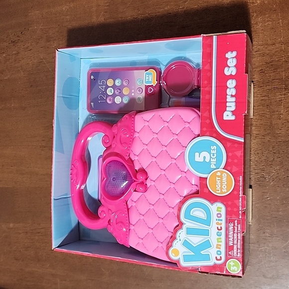 Kid Connection | Toys | New Kid Connectionlight Sound 5 Piece Purse Set ...